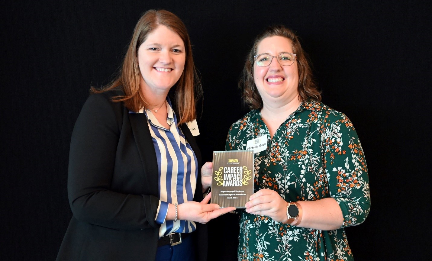 Holmes Murphy Recognized by University of Iowa as a Highly Engaged Employer - Holmes Murphy