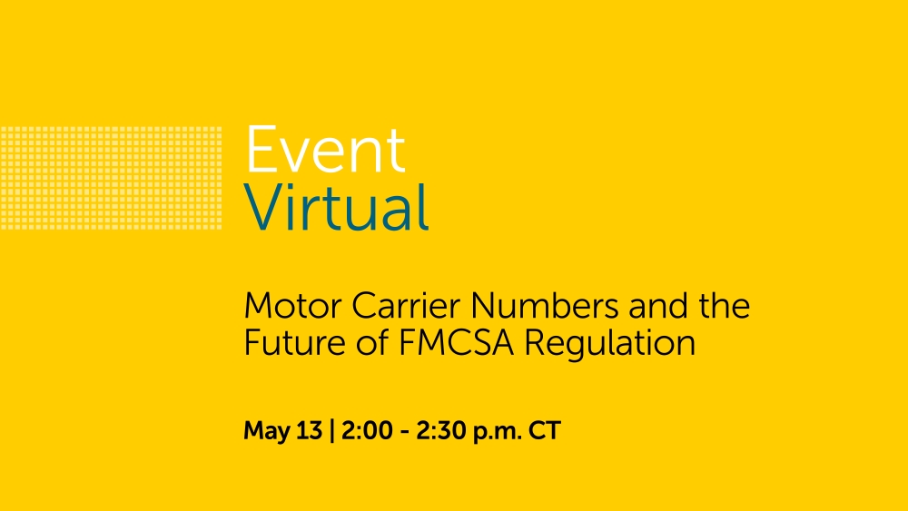 Motor Carrier Numbers and the Future of FMCSA Regulation - Holmes Murphy